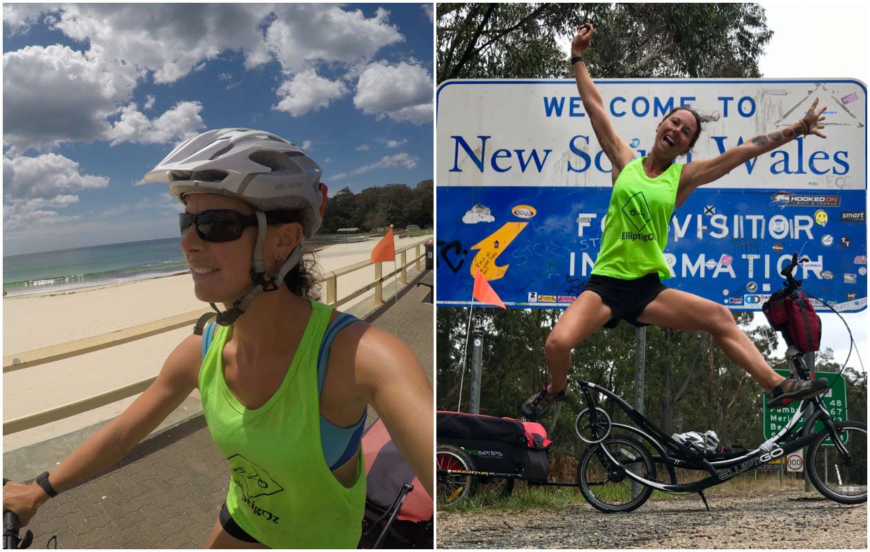 Longest journey by elliptical cycle in a single country | Guinness ...